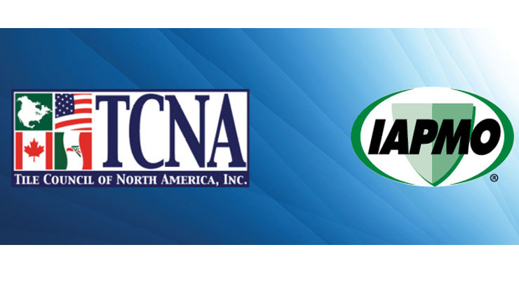 IAPMO and TCNA to Jointly Develop Consensus Standard for Fabricated ...